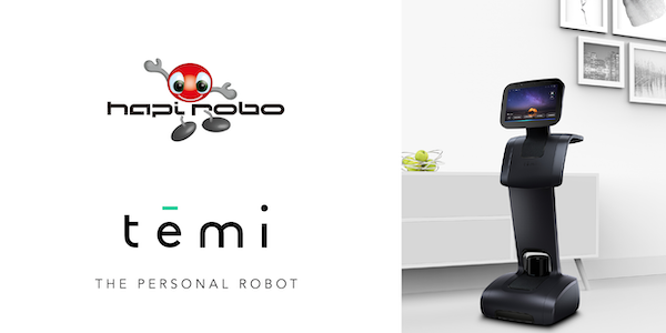 ハピロボ、パーソナルロボット temi (テミ) 開発元の米国 temi 社と国内総代理店契約を締結 – hapi-robo st